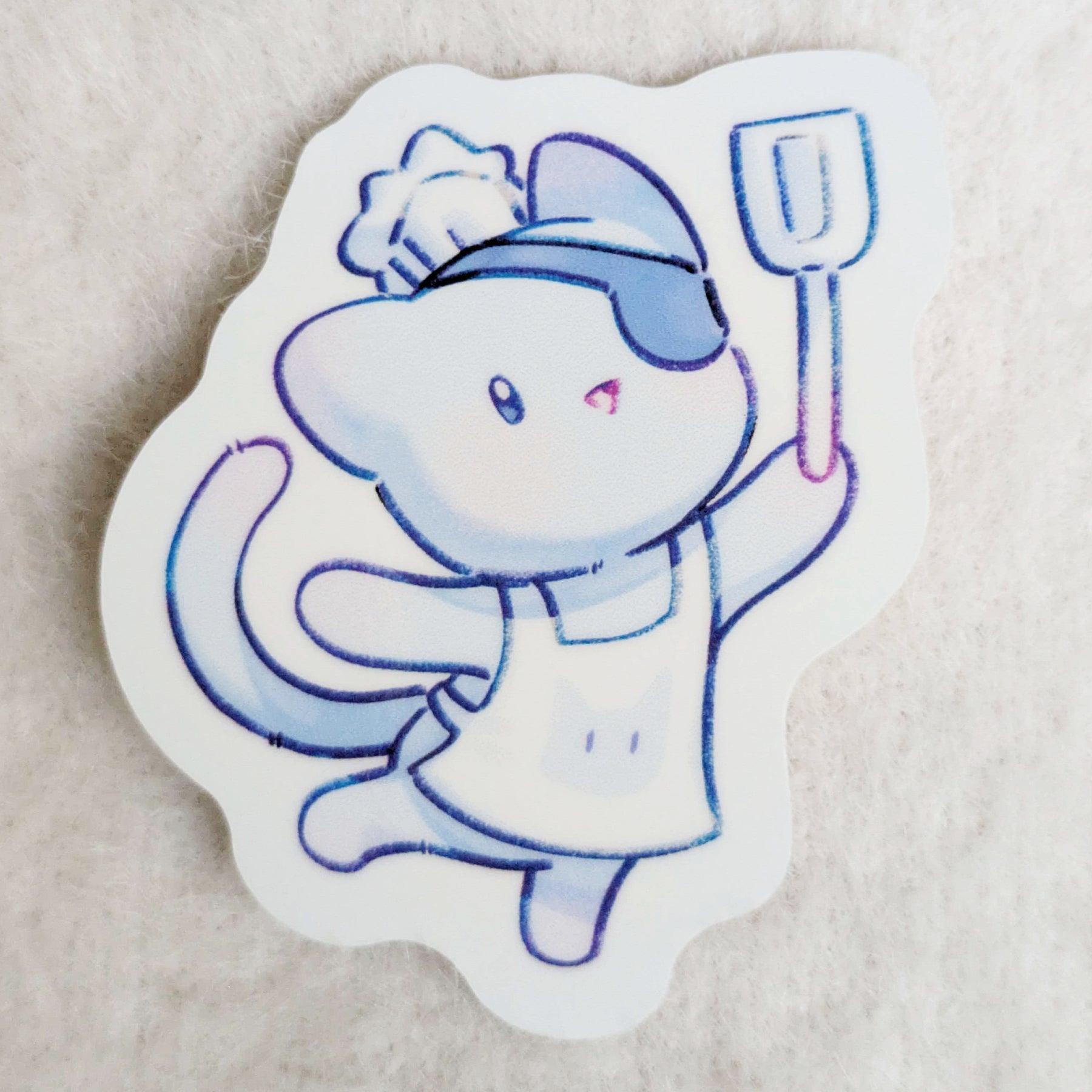 Kitty Chef Sticker – Nyansai